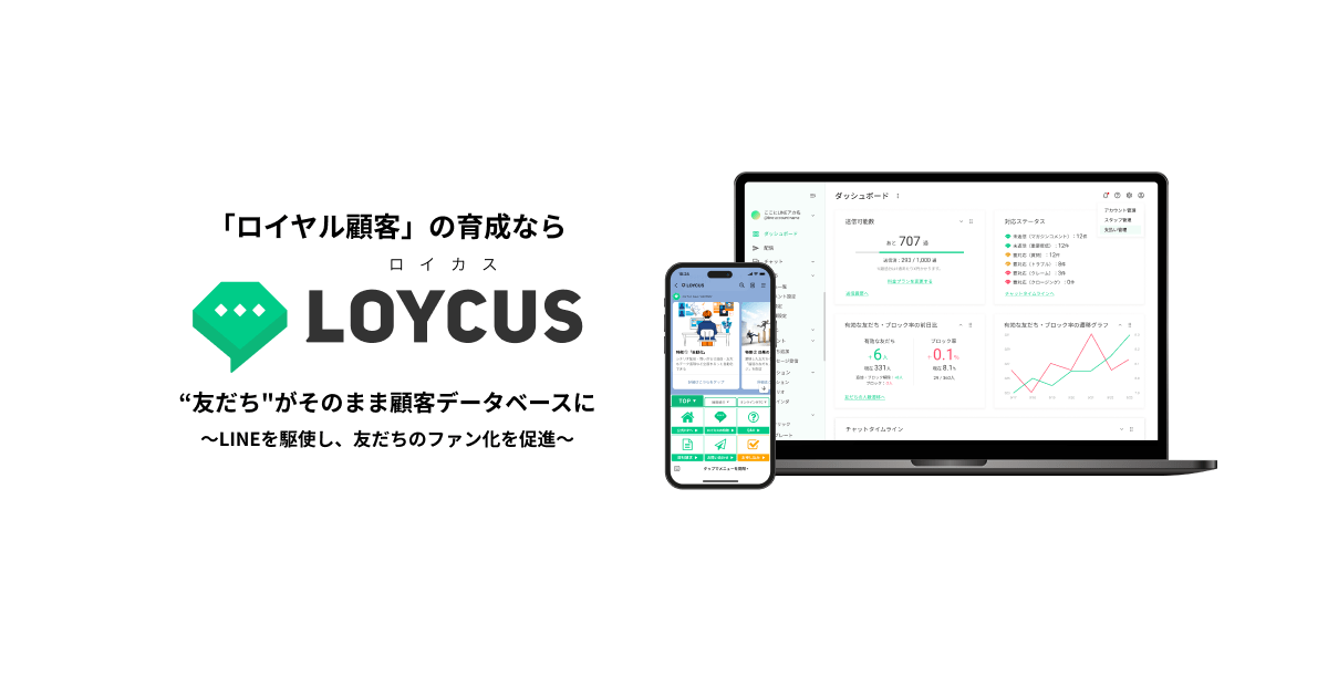 株式会社ビューティ・ミッション × LOYCUS（ロイカス）導入事例：接客コストを抑え、画像やビデオによる顧客に応じた最適なコミュニケーションを実現。 | LOYCUS (ロイカス)